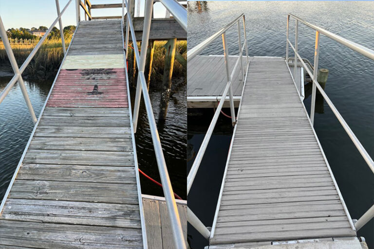 Charleston Floating Deck Ramp - ACRYFIN® Coatings